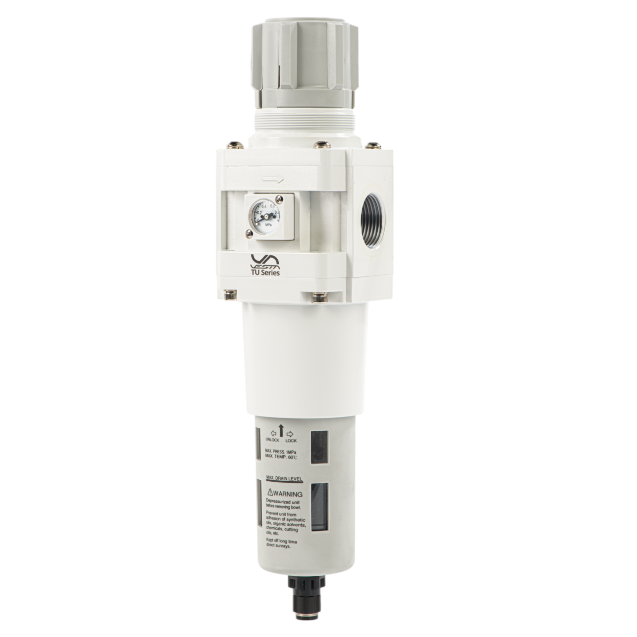 TU-FR5 Filter regulator (G 3/4", G 1") - Vesta Automation
